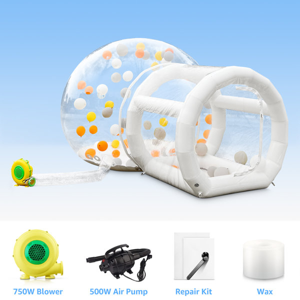 Connsann 10FT Commercial Grade Bubble Balloon House Bubble Tent for ... Connsann 10FT Commercial Grade Bubble Balloon House Bubble Tent for ...